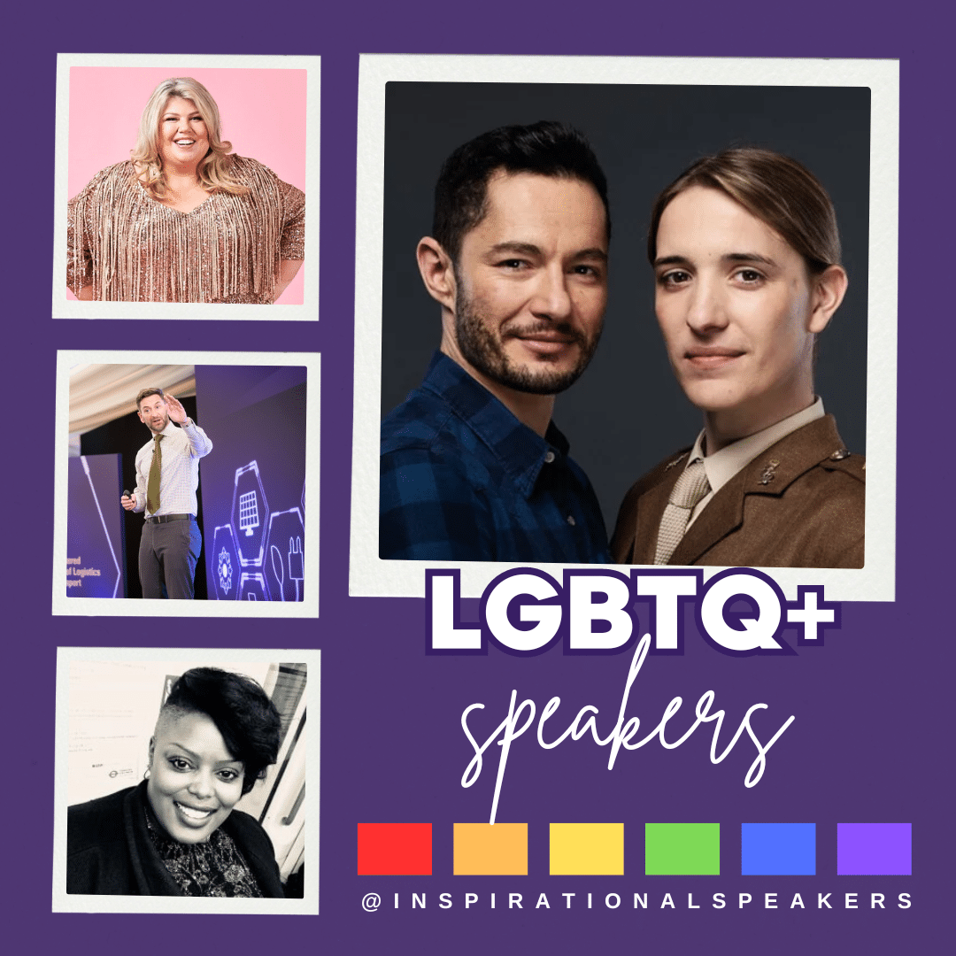 LGBTQ+ Speakers - Inspirational Speakers